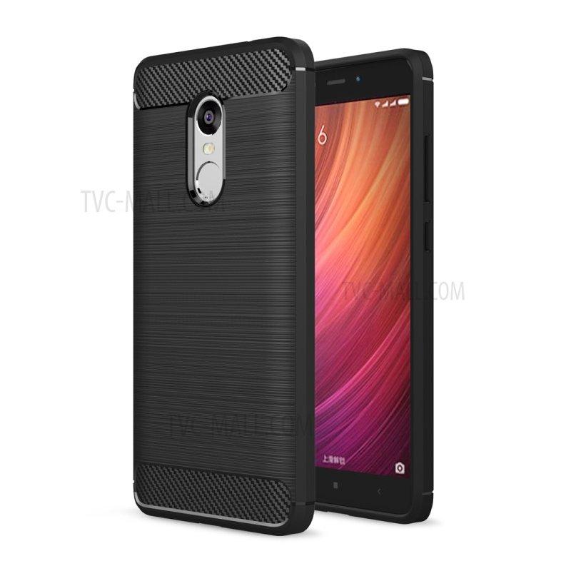 Etui "Carbon Case" za Xiaomi Redmi Note 4, črna barva - Etuiji.si